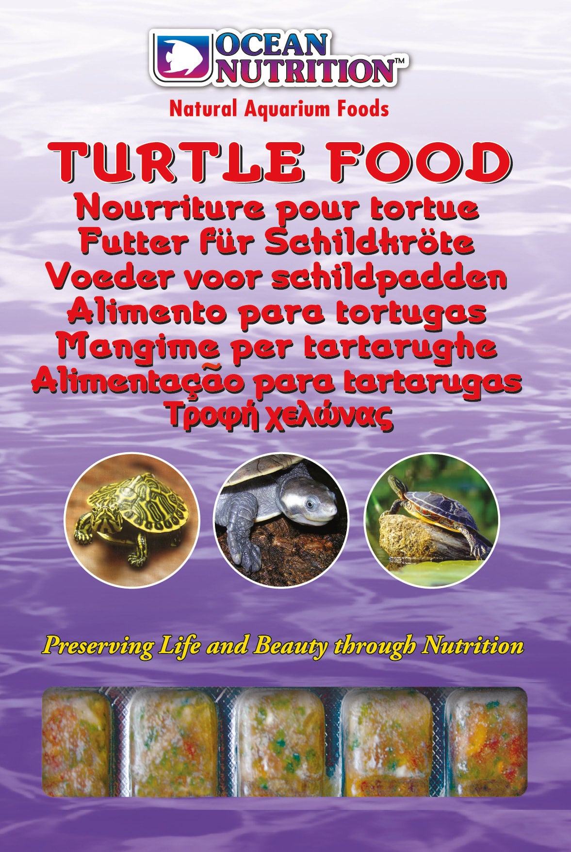 Ocean Nutrition Frozen Aussie Turtlefood 100g | Canberra Marine
